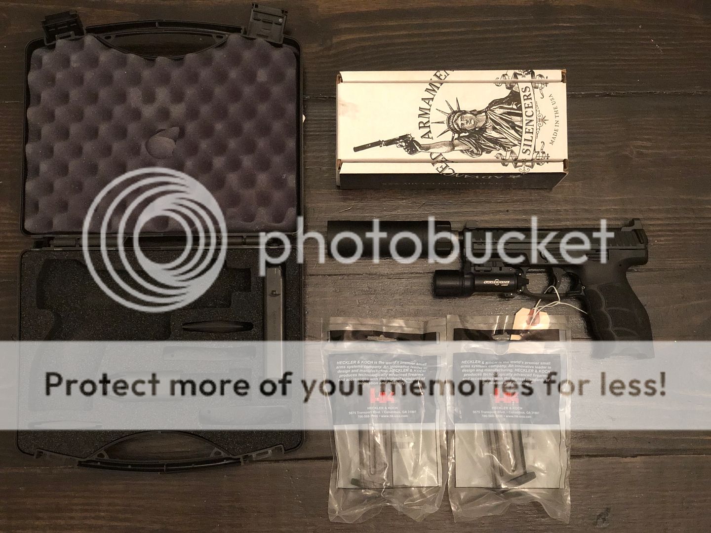 WTS: NOS HK VP9 Tactical with suppressor and light | HKPRO Forums